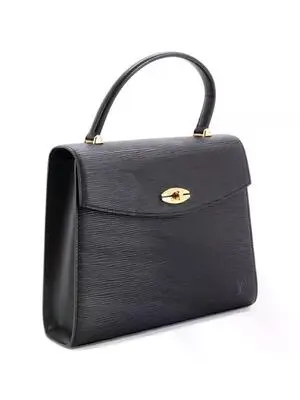 LOUIS VUITTON Malesherbes Handbag Epi Leather Satchel