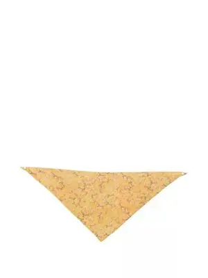 KRISTINA TI Floral-print Triangular Scarf