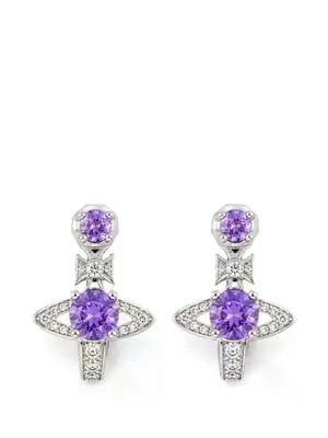 VIVIENNE WESTWOOD Maitena Orb Earrings - Silver