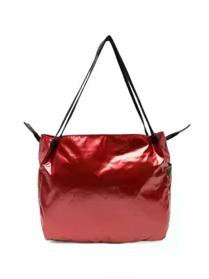 JACK GOMME Levant Metallic Shoulder Bag - Red
