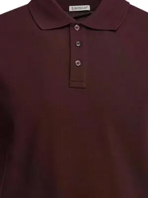 Moncler Logo-patch Striped Polo Shirt