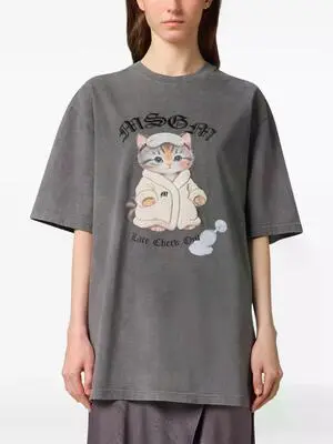 MSGM Graphic-print T-shirt