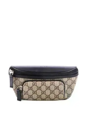 Gucci Eden Waist Bag Gg Coated Canvas Medium Belt Bag
