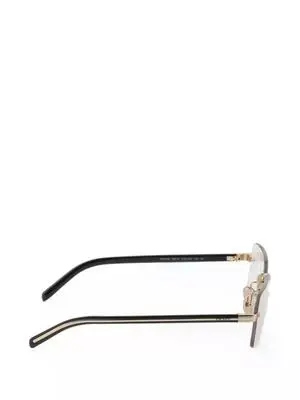 Prada Sunglasses With The Iconic Metal Plaque