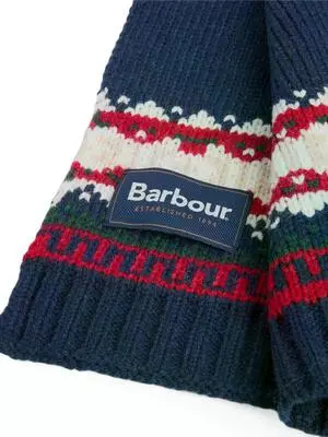 Barbour Kane Beanie Hat And Scarf Set