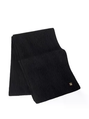 Elisabetta Franchi Cashmere Scarf - Black