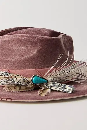 PETER GRIMM Arrow Brim Hat At