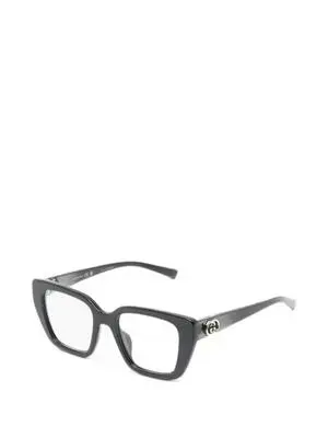 Gucci Interlocking-logo Square-frame Glasses