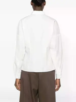 Max Mara Wkdpesi Flap-pocket Buttoned Shirt - White