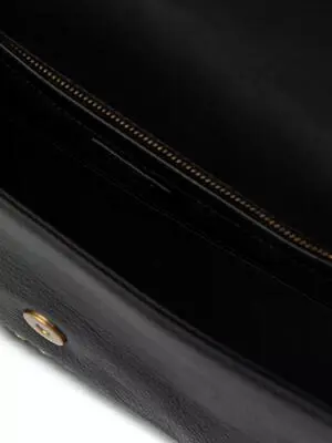 Pinko Love Birds-hardware Stud-embellished Leather Crossbody Bag