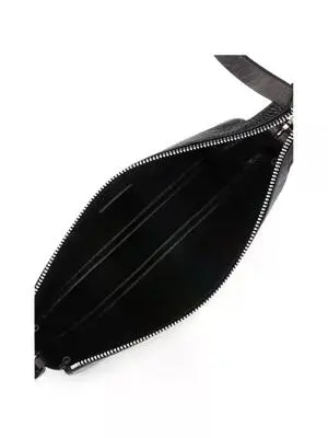 Fendi Small Zip Top Shoulder Bag - Black