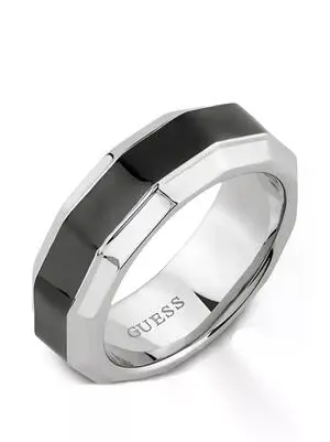 Guess Hexagonal Shape Enamel Inlay Ring