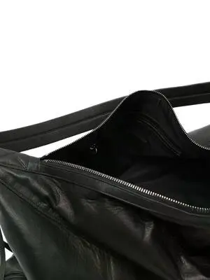 Isabel Benenato Oversized Panelled Leather Shoulder Bag