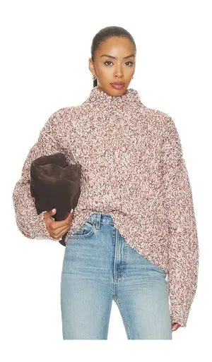 Ulla Johnson Albie Knit Pullover In . Also - Pink