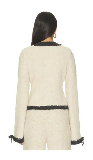 Orseund Iris The Boucle Lounge Jacket In . Also