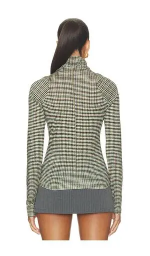 Rag & Bone Shaw Paneled Longsleeve Turtleneck Tee In . Also