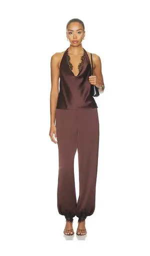 SEROYA Lovella Satin Top In . Also