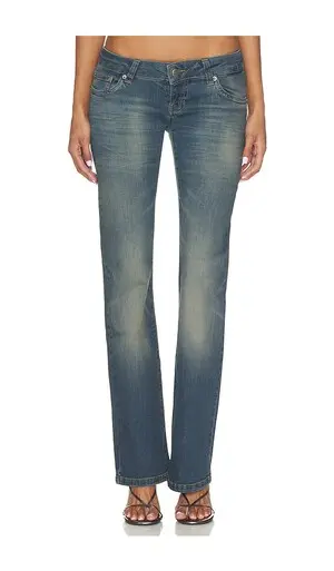 JADED LONDON Eden Low Rise Stretch Bootcut Jeans In . Also
