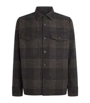 Rag & Bone Wool-blend Austin Check Jacket - Brown