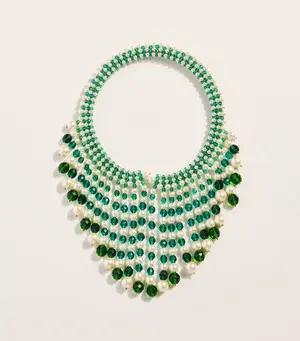 COPPOLA E TOPPO Beaded Frangia Necklace