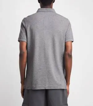 Canada Goose Organic Cotton Beckley Black Disc Polo Shirt