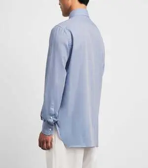 BARBA NAPOLI Cotton-cashmere Shirt