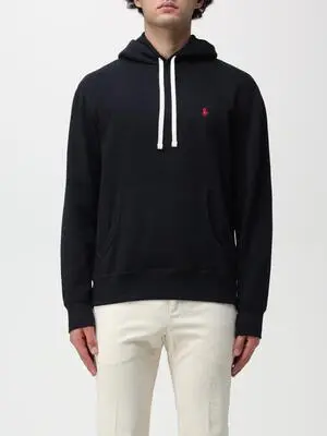 Polo Ralph Lauren Polo Ralph Lauren Sweatshirt With Embroidered Logo Black