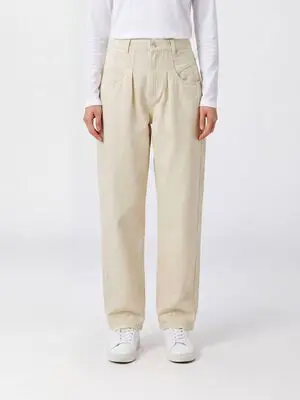 Isabel Marant Étoile Lisha High-waisted Wide-leg Cotton Denim Jeans