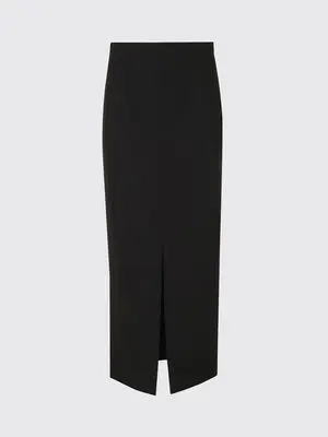 Federica Tosi High-waisted Midi Pencil Skirt With Front Slit