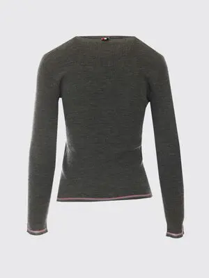 Thom Browne Pure Wool 4-bar Motif Cardigan - Grey