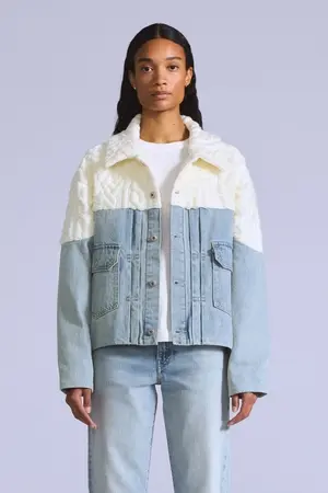 LEVI'S Tab Aran Trucker Jacket