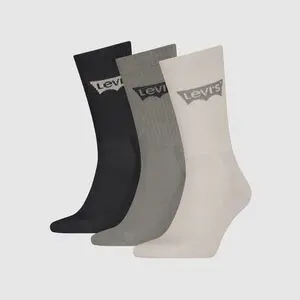 LEVI'S Levi's Regular Cut Batwing Sport Socks - 3 Pack Black