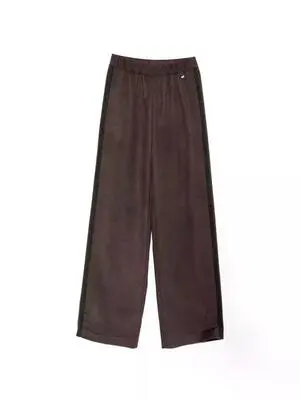 Herno Elasticated-waistband Wide Leg Palazzo Pants
