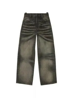 DIESEL® Relaxed Jeans High-waist 1982 D-hakou - Black