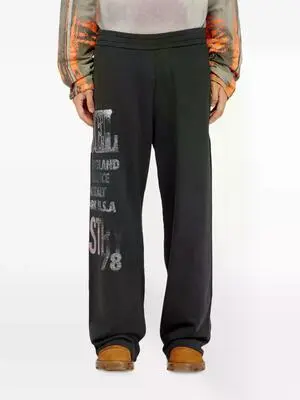 DIESEL® Sweatpants With Concert-graphics