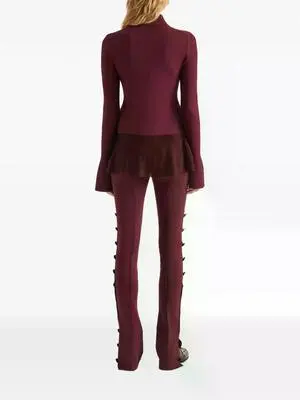Proenza Schouler Martina Pants In Compact Stretch Viscose