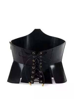 Elisabetta Franchi Lace-up Bustier Belt