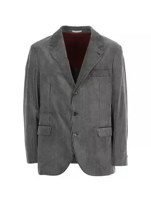 Brunello Cucinelli Corduroy Single-breasted Blazer