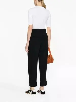 Brunello Cucinelli Tapered High-waisted Trousers