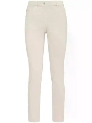Brunello Cucinelli Mid-rise Skinny Jeans - Neutrals