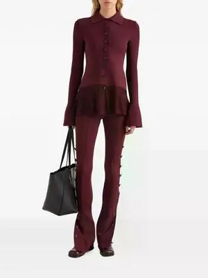 Proenza Schouler Martina Jacket In Compact Stretch Viscose