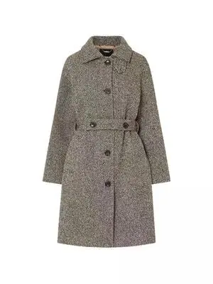 Liu Jo Wool Coat With Belt