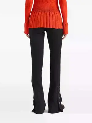 Proenza Schouler Althea Pants In Bi-stretch Double Wool