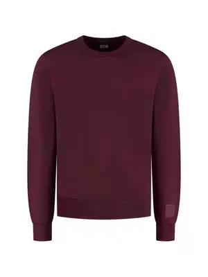 C.P. COMPANY Metropolis Series Logo-patch Sweater