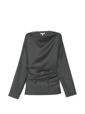 Barena Venezia Belted Boat-neck Top