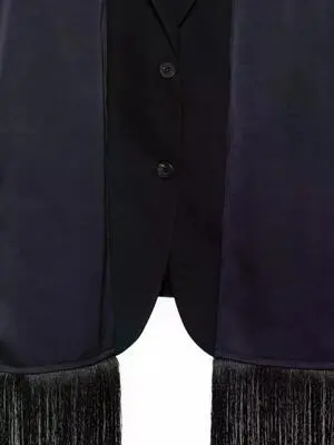 FRENKEN Fringe-trimmed Layered Jacket