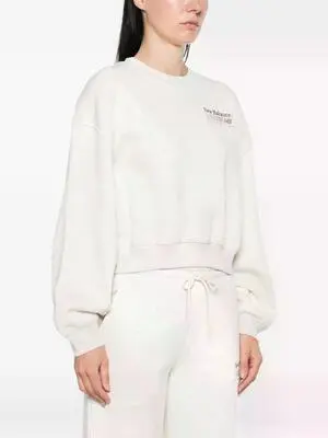 NEW BALANCE Logo-print Cropped Sweater