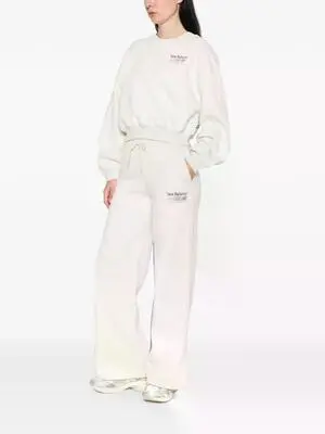 NEW BALANCE Logo-print Wide-leg Track Pants