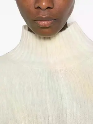 JCSOPHIE Perla Ribbed-knit Mock-neck Sweater