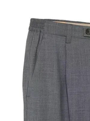 Alpha Industries Pleated-front Cuffed Trousers